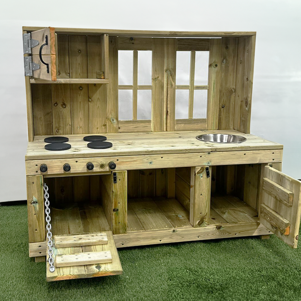 Outdoor EYFS Luxury Mud Kitchen | Educational Equipment Supplies