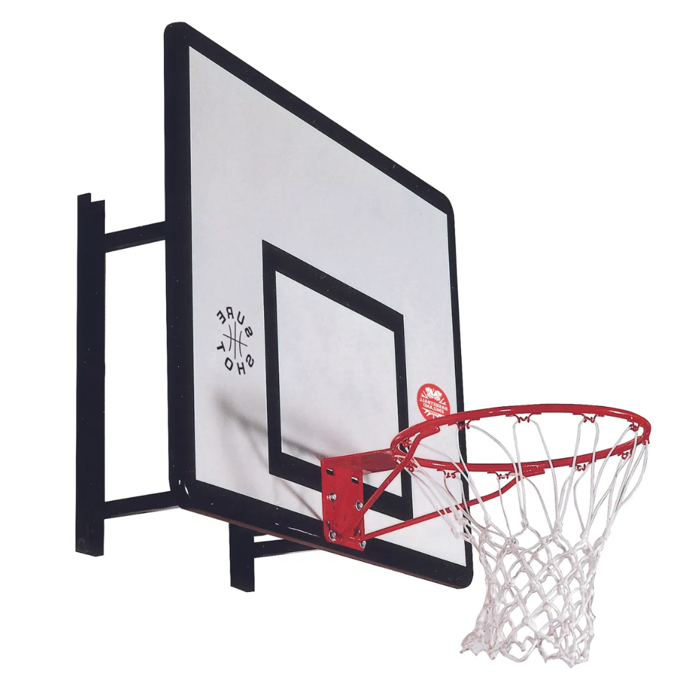Sure Shot 534 Euro Rectangular Wall Mount Basketball Unit | Educational ...