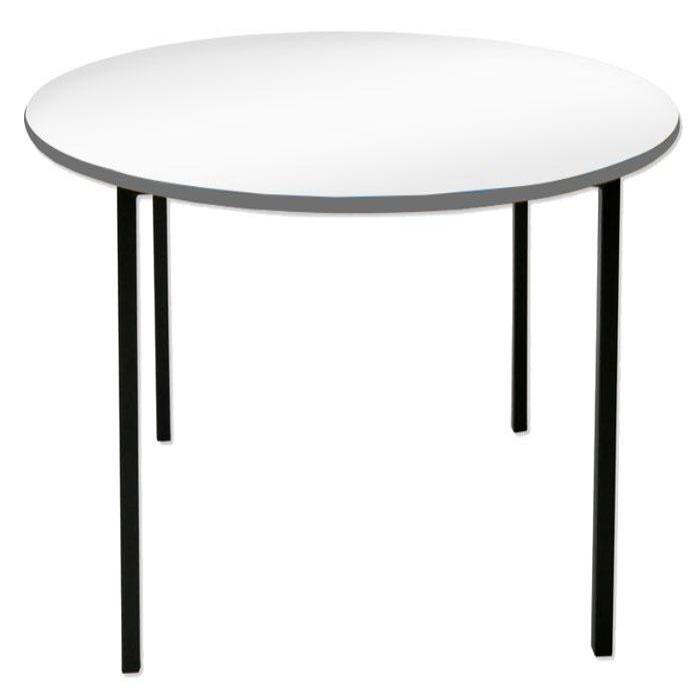 Dry Wipe Whiteboard Top Fully Welded Circular Classroom Tables - Duraform Edge | Educational ...