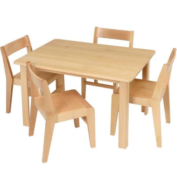 Devon Solid Beech Table - Rectangular Small - D690 x W960mm | Educational Equipment Supplies