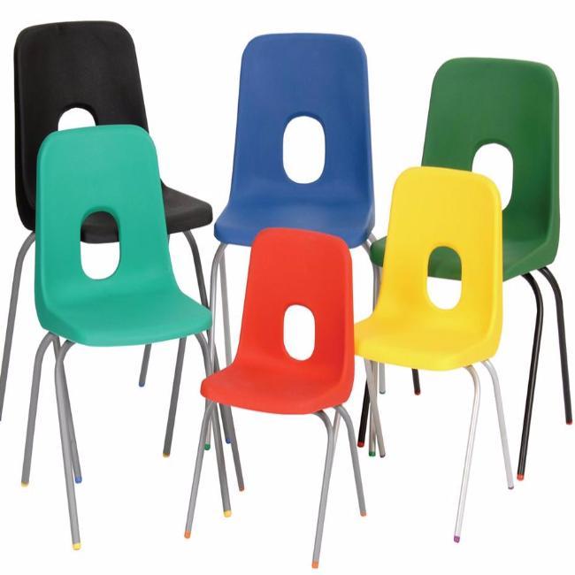 Hille Series E Classic Poly Stacking School Chair | Educational Equipment Supplies