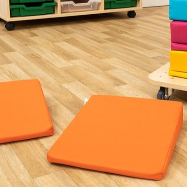 Jolly Back Maxi Wedge - Set of 12 Single Colour | Educational Equipment Supplies