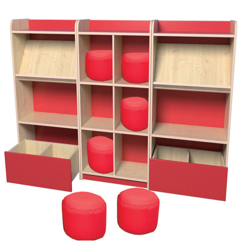 Kubbyclass Library Display & Browse Reading Set | Educational Equipment Supplies