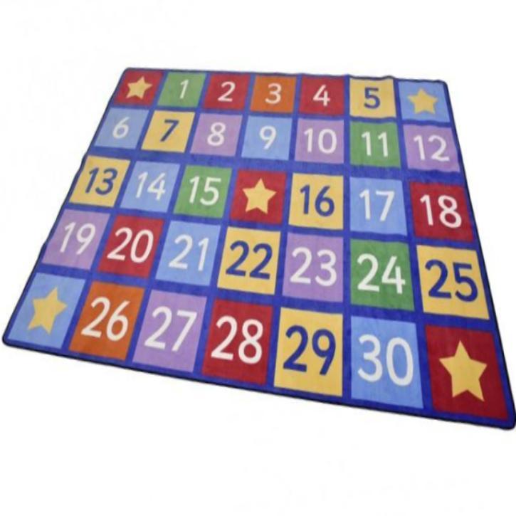 Number Counting Learning Carpet 3500 x 2500mm | Educational Equipment ...