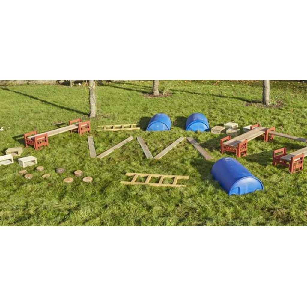 Loose Parts Obstacle Course Set | Educational Equipment Supplies