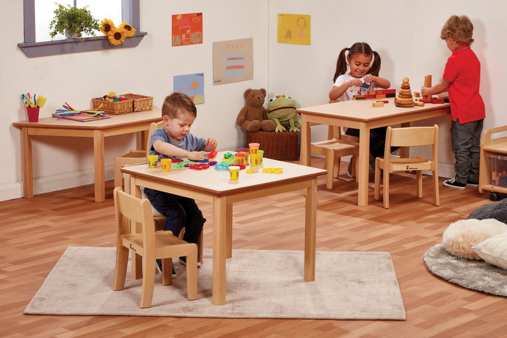 Playscapes Beech Nursery Table - Rectangular | Educational Equipment Supplies