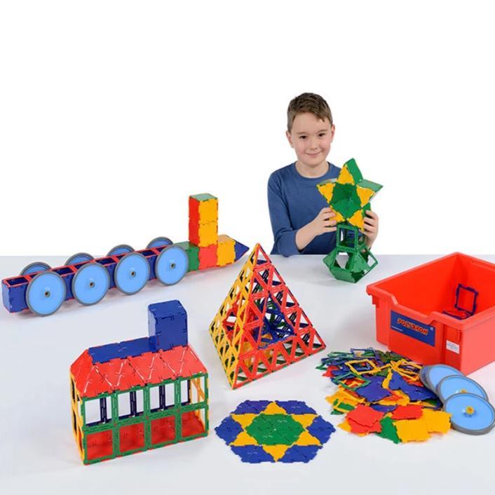 Polydron Super Value Set - 456 Pieces | Educational Equipment Supplies
