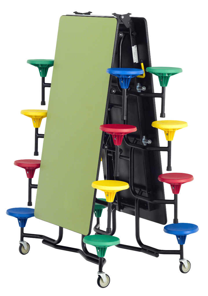 Sico Signiture 16 Seat Rectangular Mobile School Folding Dining Table | Educational Equipment ...