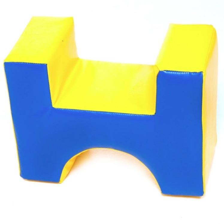 Soft Play First-play Fun Time Soft Play Double Bridge | Educational Equipment Supplies