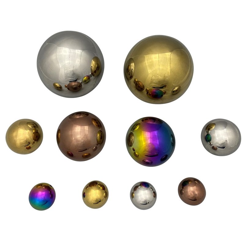 10 x Metallic Reflective Balls Sensory Exploration | Educational ...