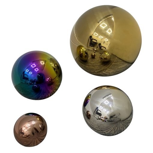10 x Metallic Reflective Balls Sensory Exploration | Educational ...