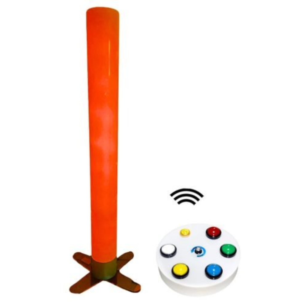 120cm Waterless Led Sensory Tube + Button Remote | Educational ...