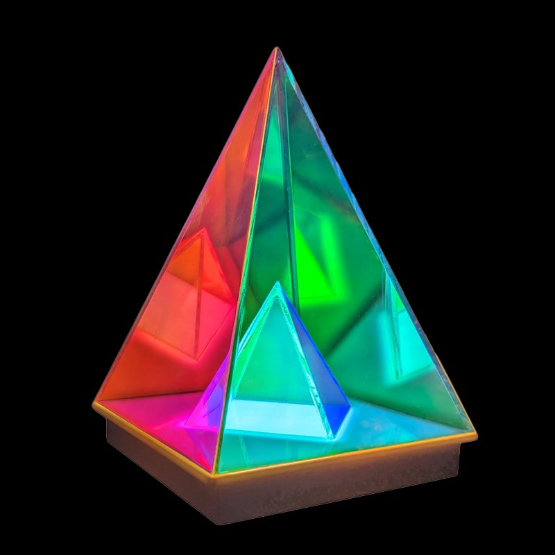 3D Prism Light USB Powered – Pyramid | Educational Equipment Supplies