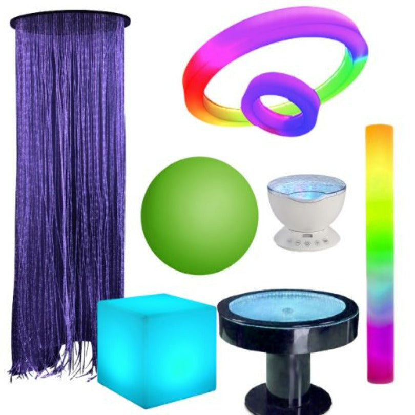 7 Piece Sensory Room Equipment Set | Educational Equipment Supplies