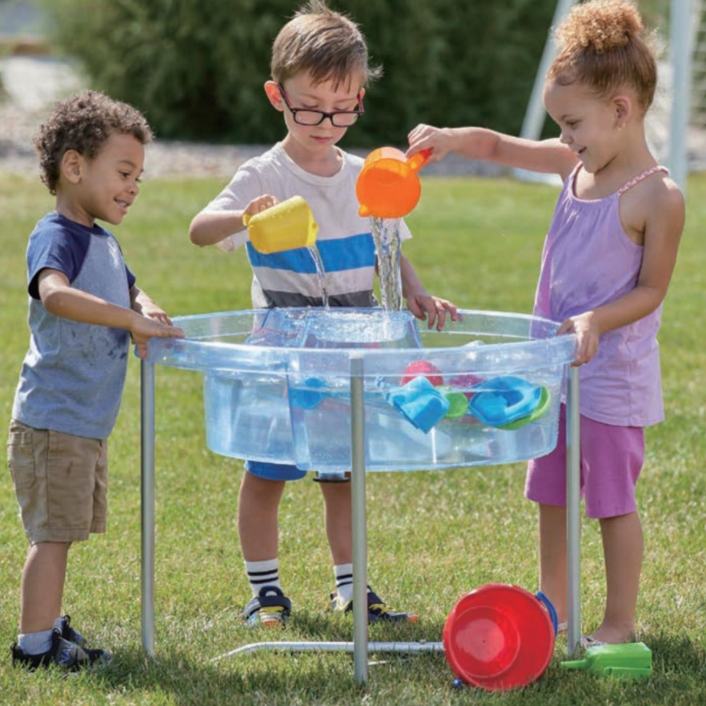 Circular Water Tray & Stand | Educational Equipment Supplies