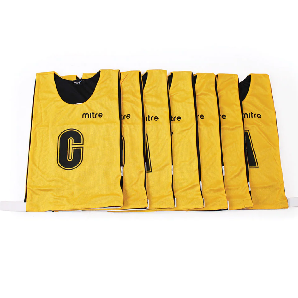 Mitre Pro Reversible Netball Bib Set | Educational Equipment Supplies