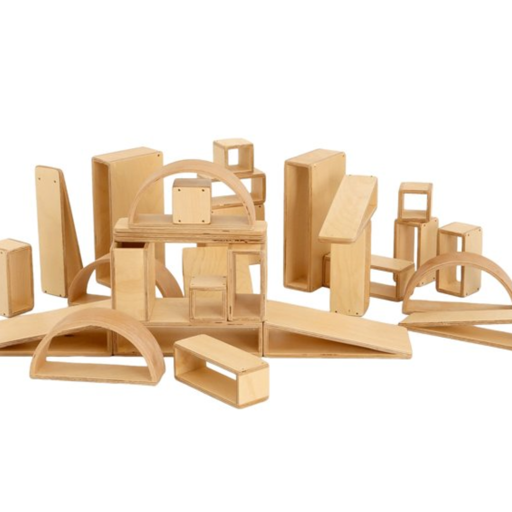 Brico Blocks Pack Of 30 | Wooden Construction | www.ee-supplies.co.uk ...