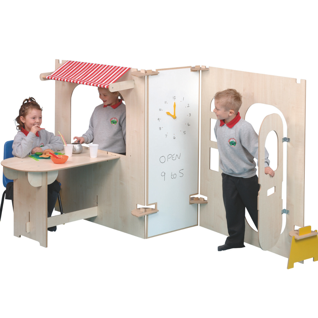 Role Play Cafe / Shop Panel Set - Maple | Educational Equipment Supplies