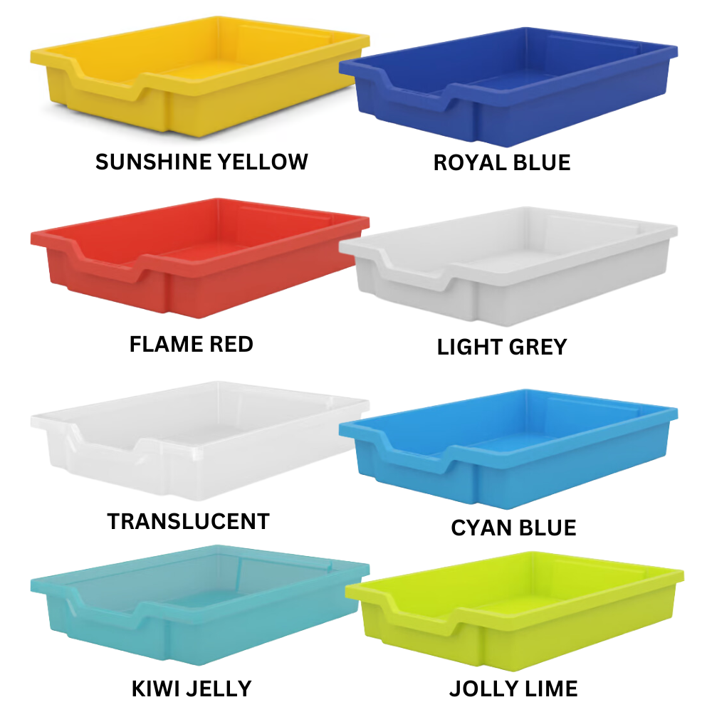 Callero® Custom Low Tilted Tray Starter Unit 9 Deep Trays | Educational ...