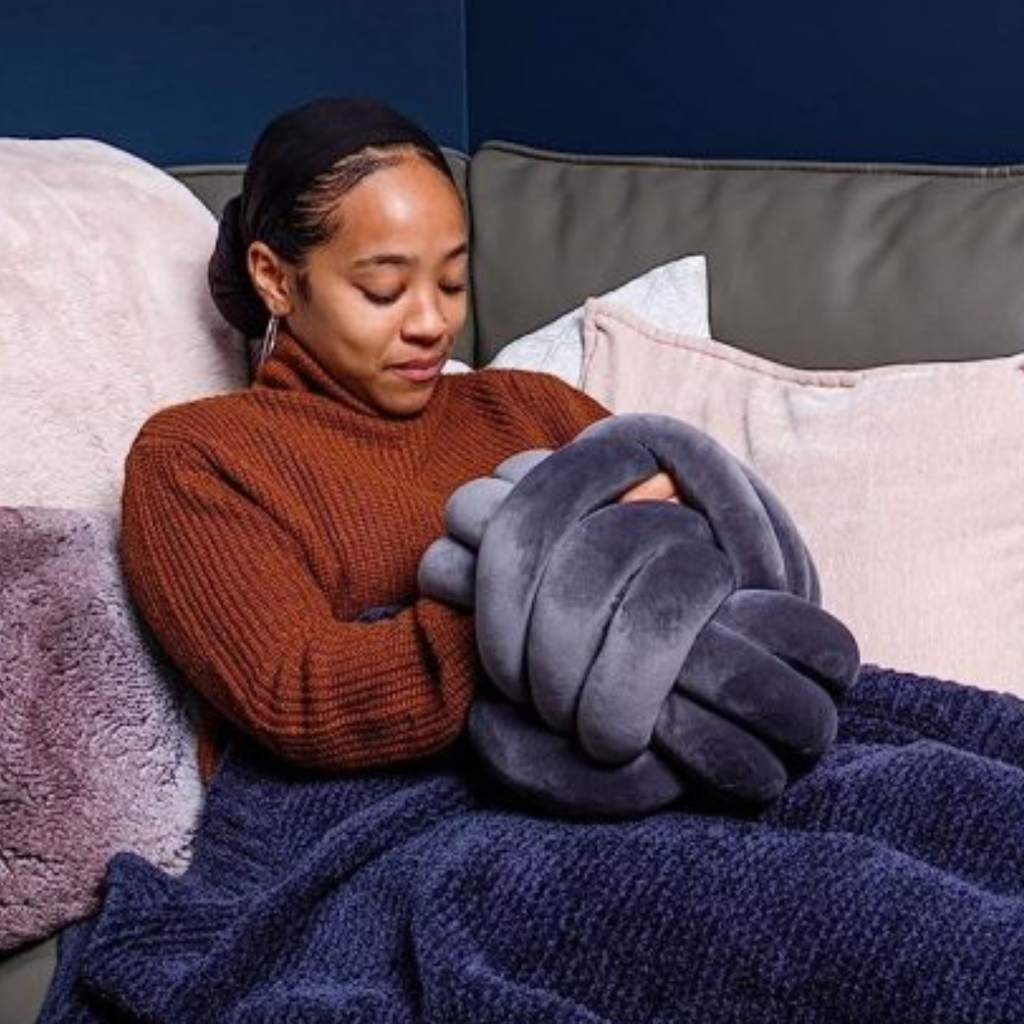 Calming Grey Sensory Cuddle Ball 25cm | Educational Equipment Supplies