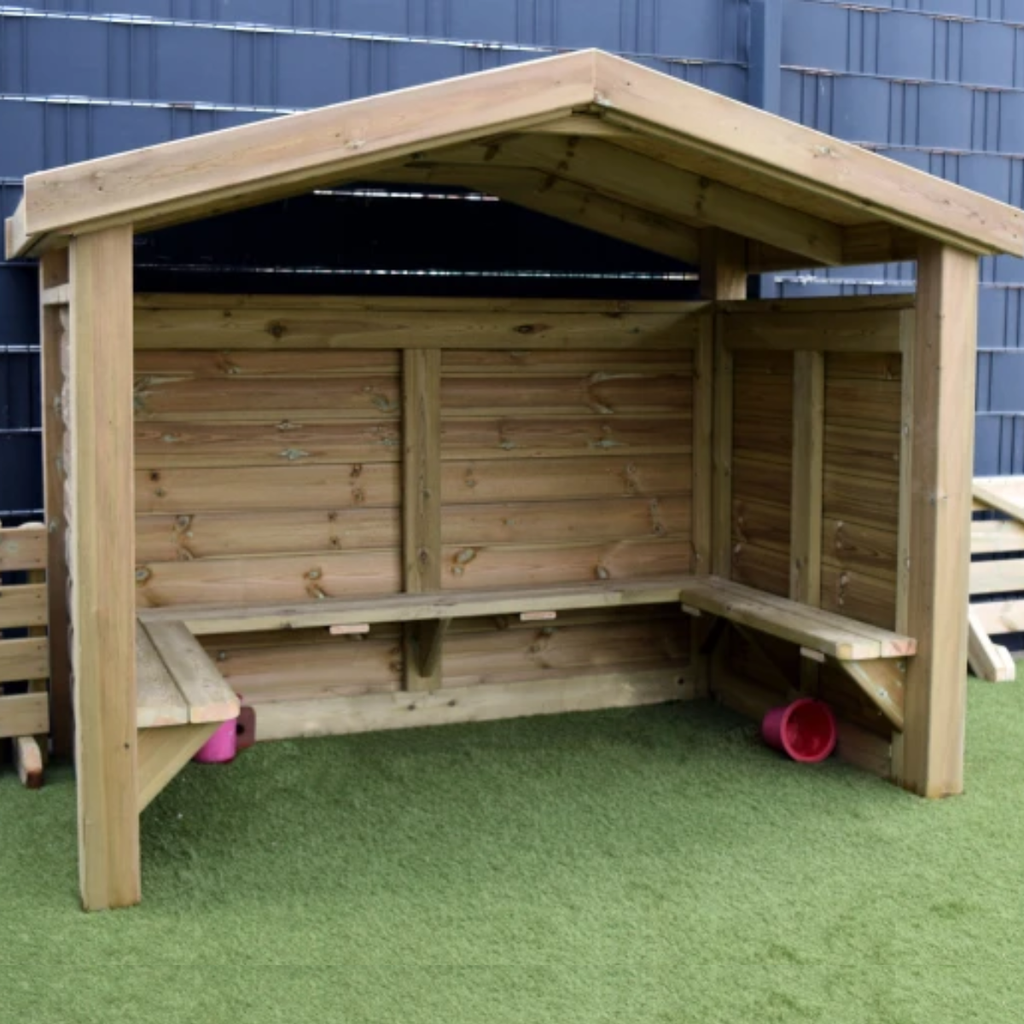 Children's Outdoor Wooden Hut | Educational Equipment Supplies