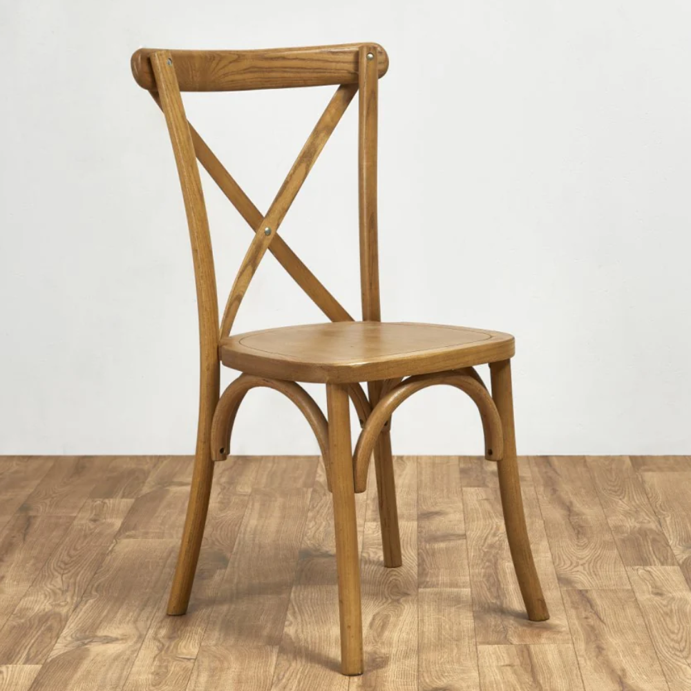 Crossback Stacking Chair - Oak Frame | Educational Equipment Supplies