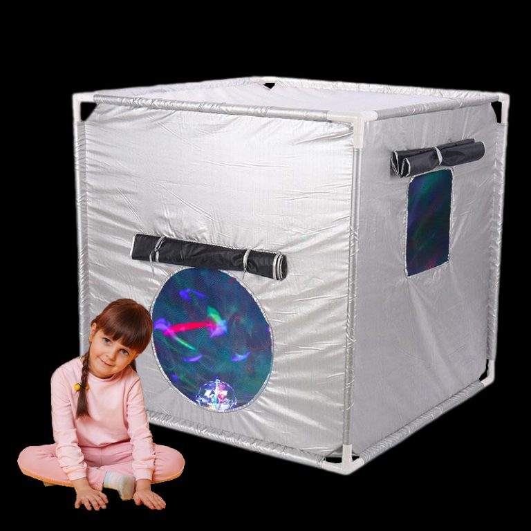 Dark Den Sensory Play Tent + 4 x Light Bundle | Educational Equipment ...