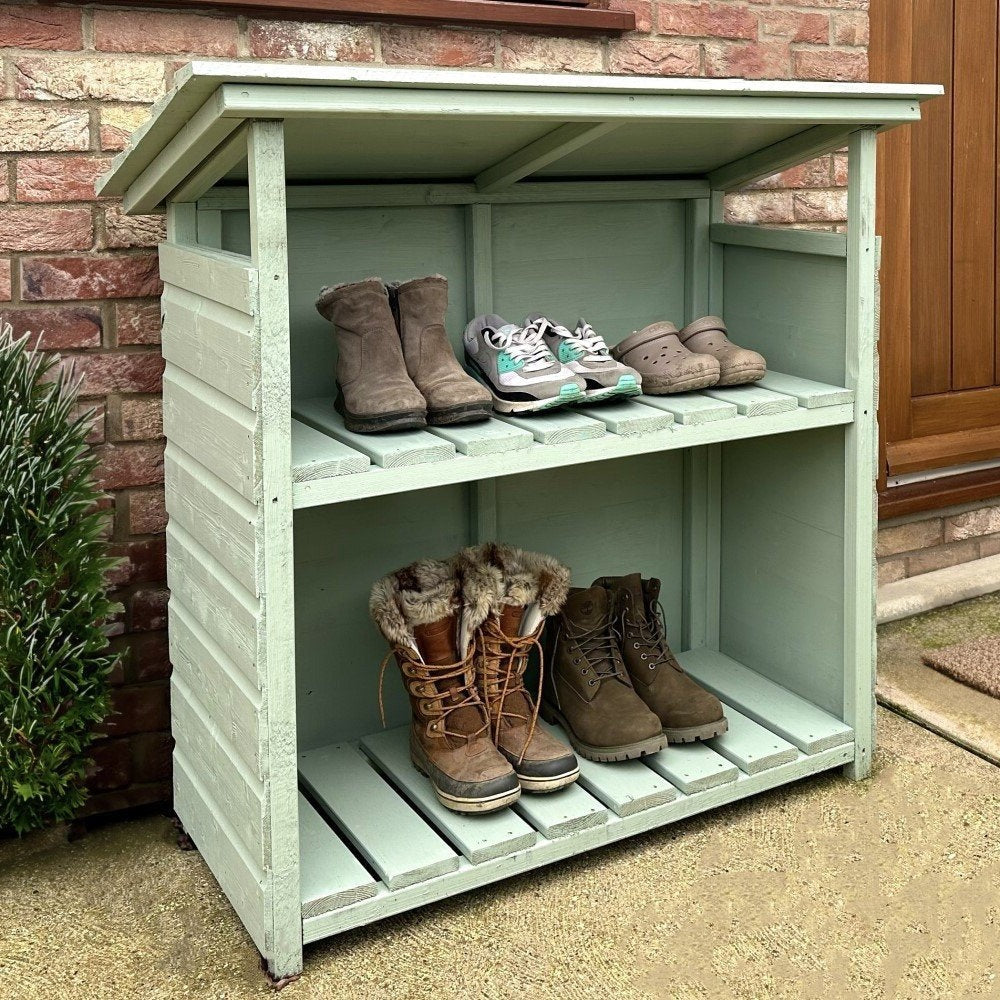 Double Height Wooden Welly Store | Educational Equipment Supplies