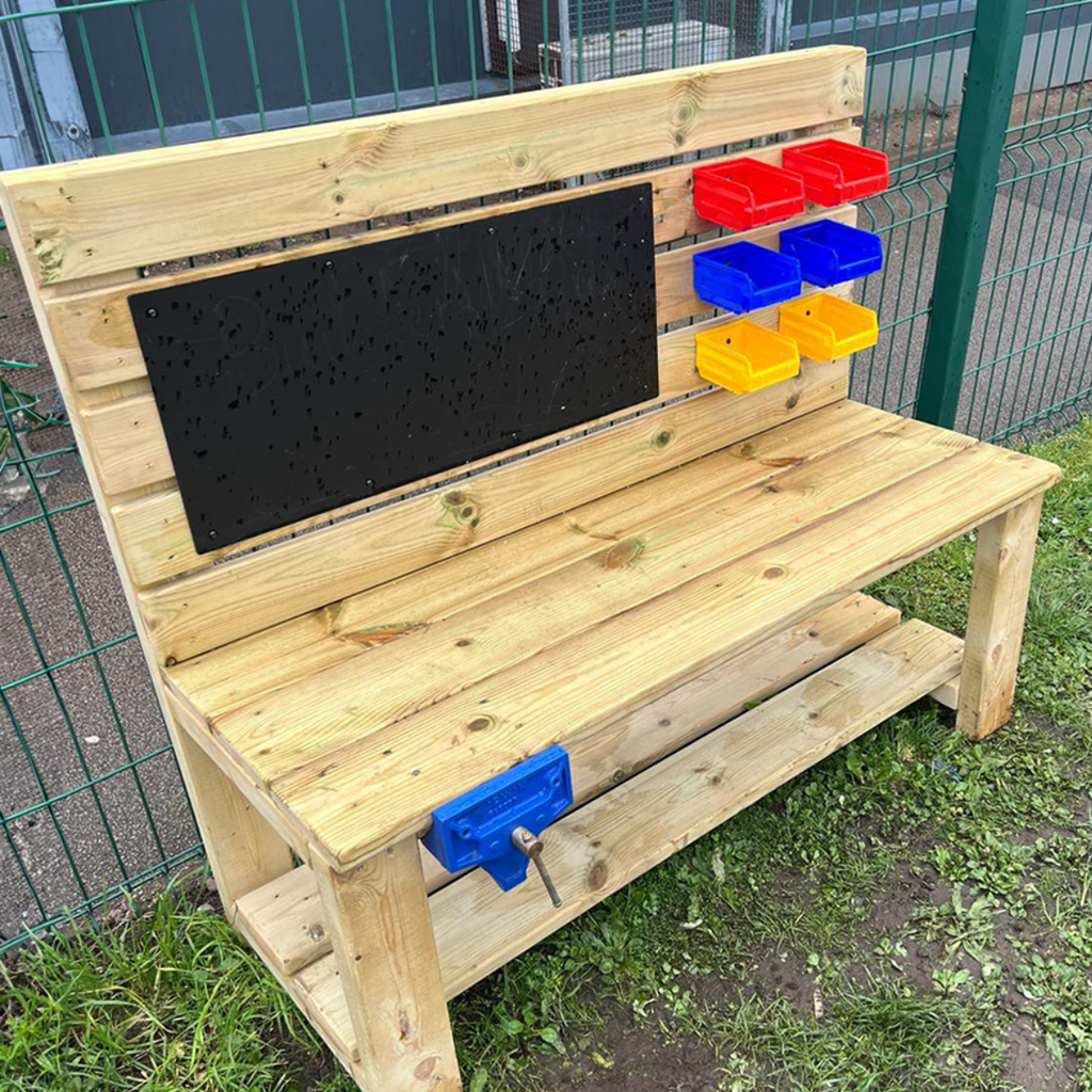 Early Years Interactive Construction Work Bench | Educational Equipment ...