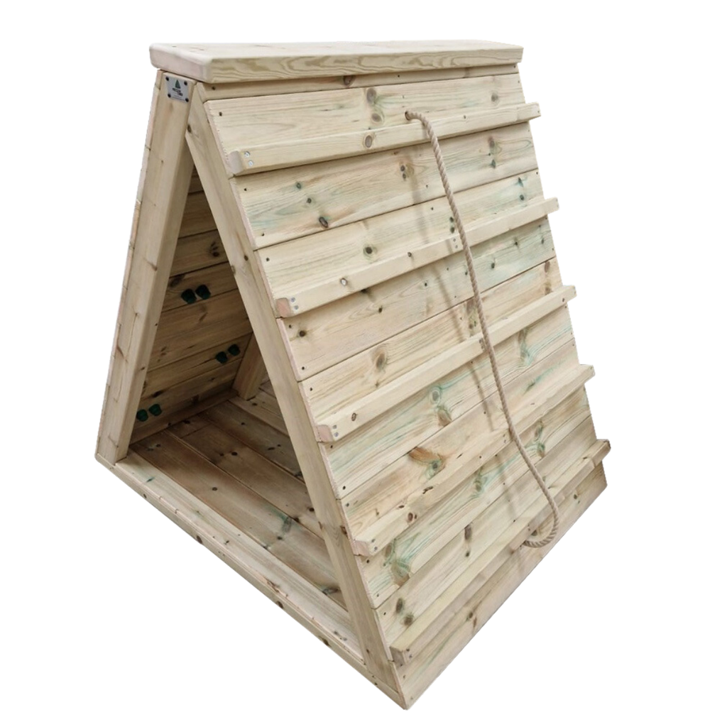 Early Years Outdoor Wooden Climbing Frame | Educational Equipment Supplies