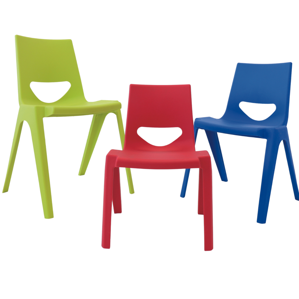 En-One Poly One Piece Chair | Educational Equipment Supplies