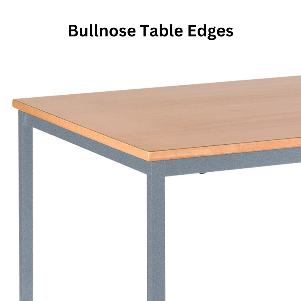 Essential Classroom Table - Crushbent - Bullnose Edge - Grey - 1200 x ...