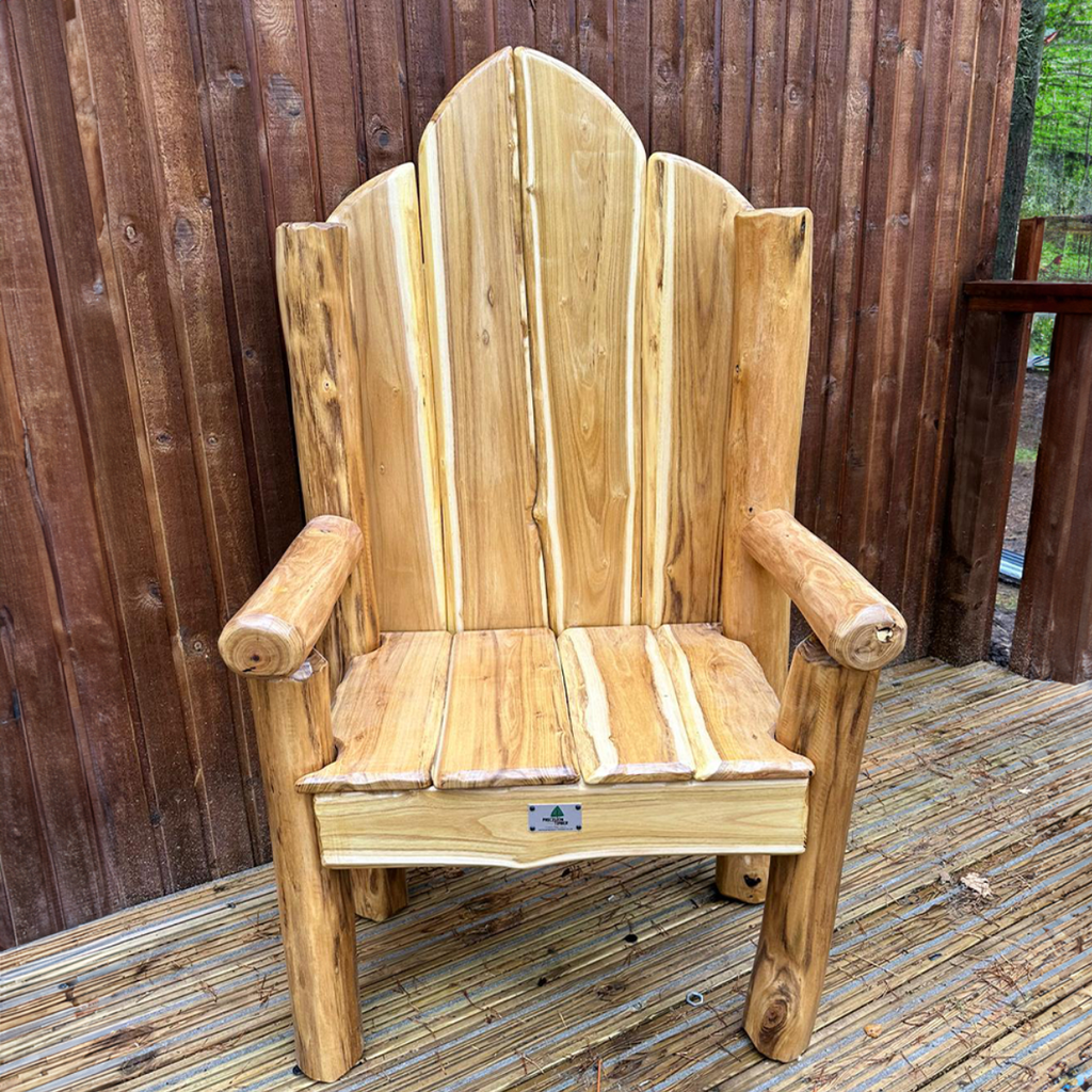 Forest Outdoor Robinia Throne Chairs | Educational Equipment Supplies