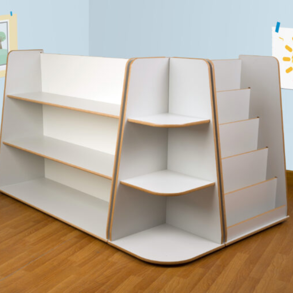 Free Standing Book Display 420mm Set 2 | Educational Equipment Supplies