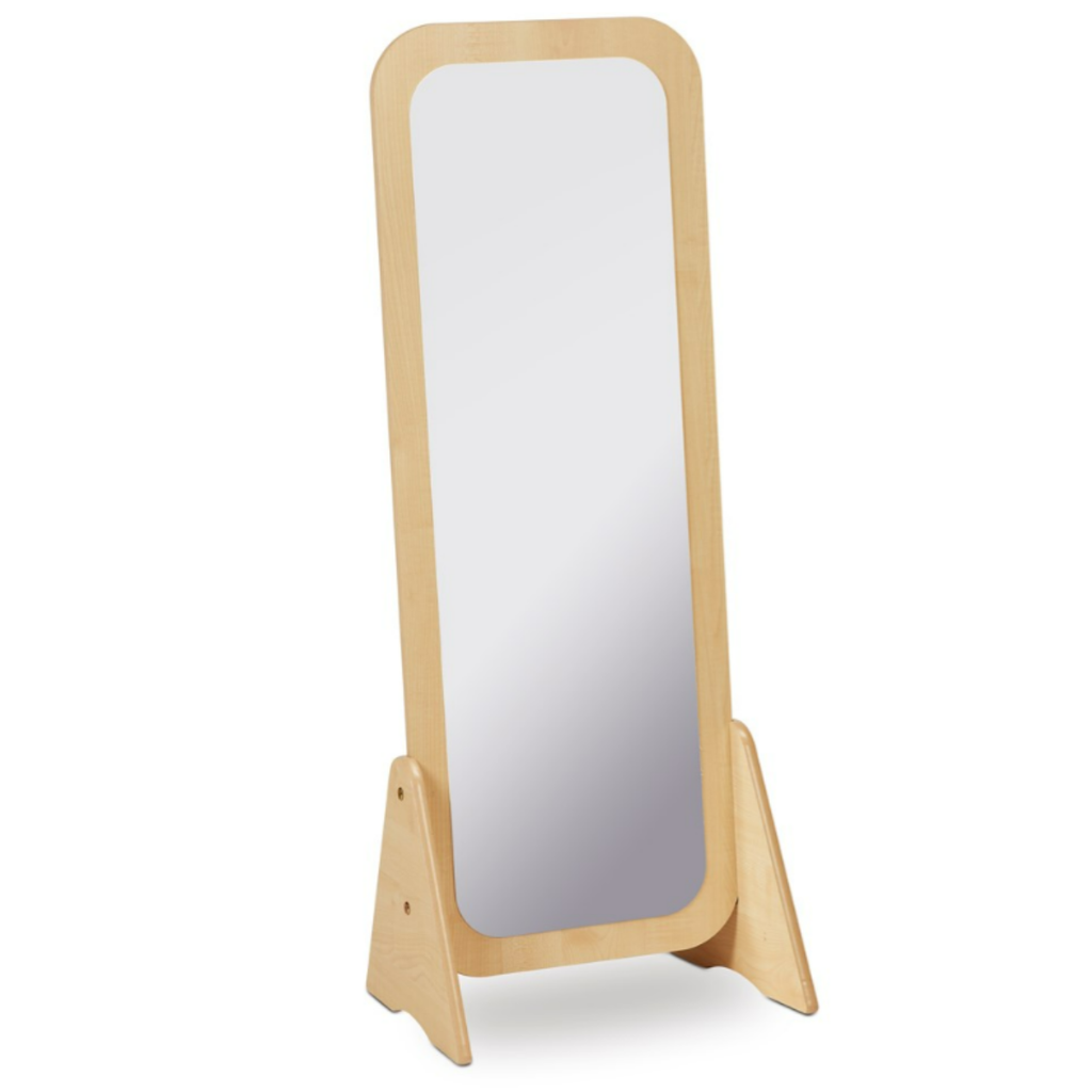 Millhouse Wooden Free Standing Safety Mirror | Educational Equipment ...