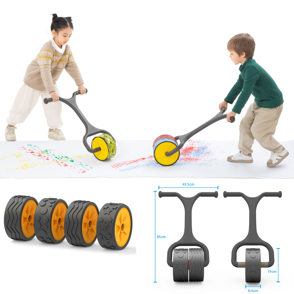 Giant Sand & Paint Rollers Pack of 4 | Educational Equipment Supplies