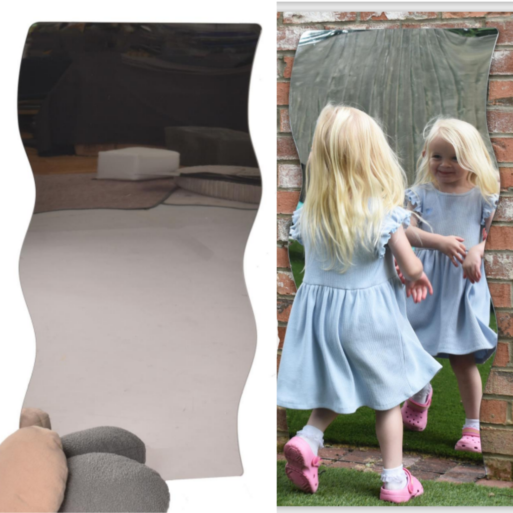 Giant Wavy Safety Mirror Set | Reflections | www.ee-supplies.co.uk ...