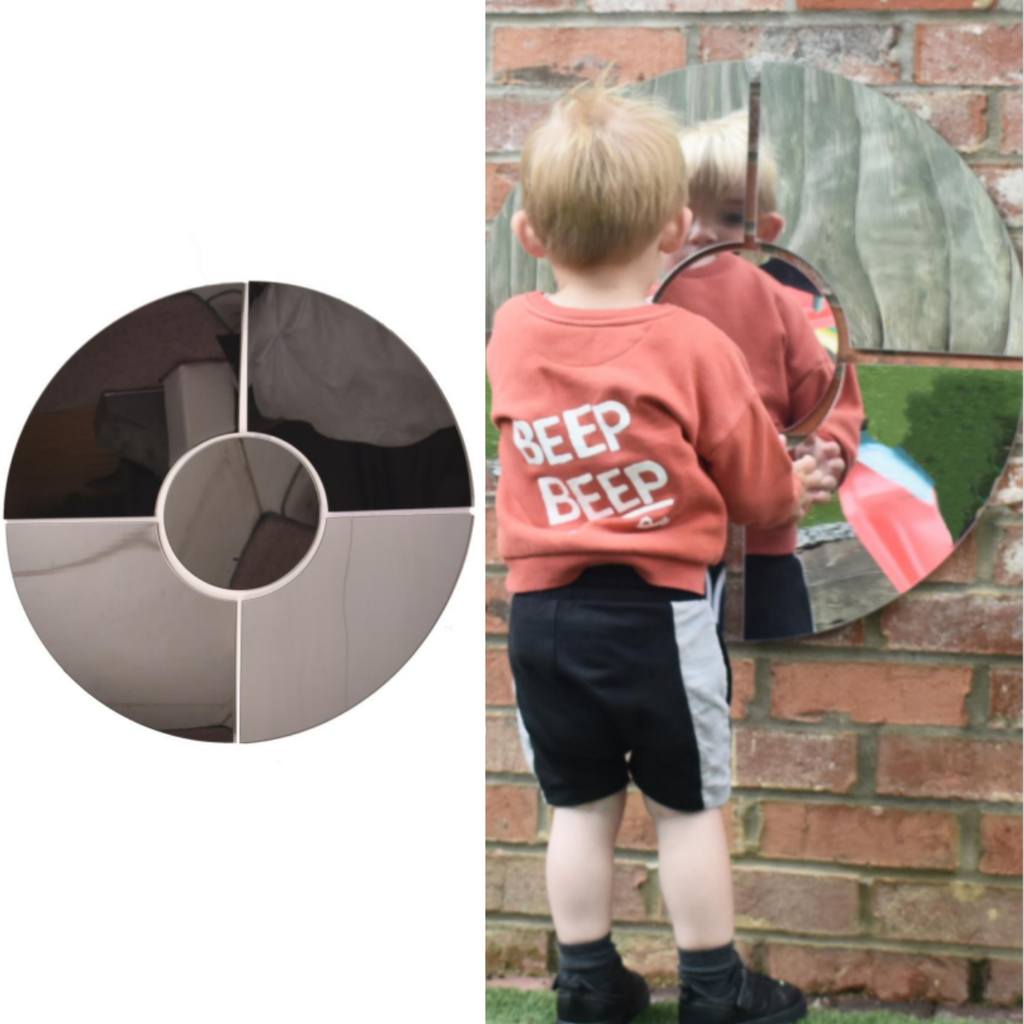 Giant Wavy Nursery Safety Wall Mirror | Reflections | www.ee-supplies ...
