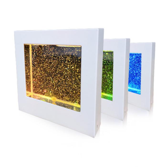 Glitter Filled Colour Changing Square – 22 x 22cm | Educational ...