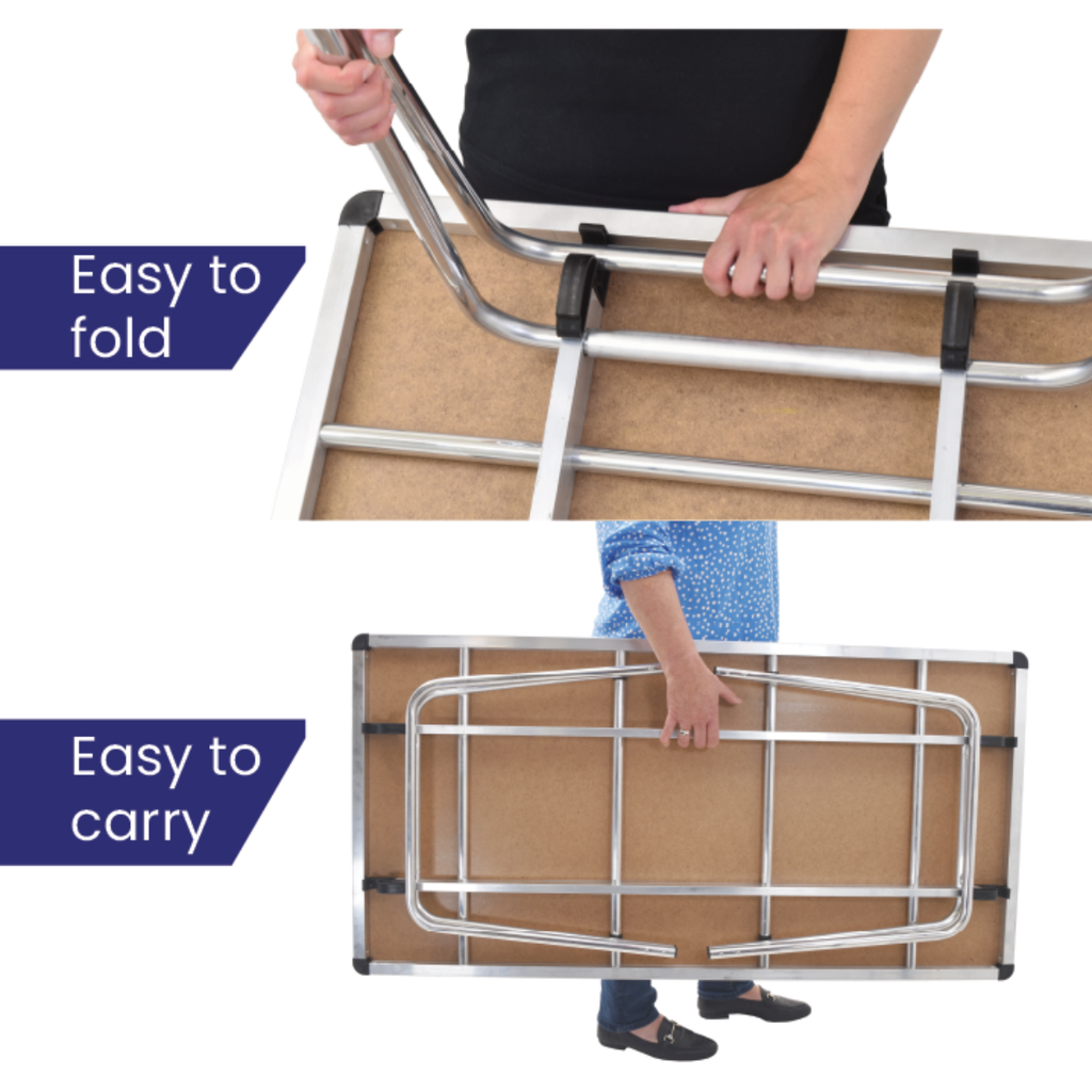 Gopak Contour Lightweight Folding Anti Bacterial Table | Educational ...