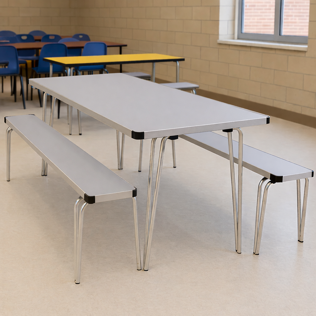 Gopak Economy Folding Table & Bench Sets | Educational Equipment Supplies