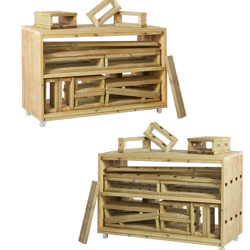 Imagineering & Block Trolleys Complete Set | Educational Equipment Supplies