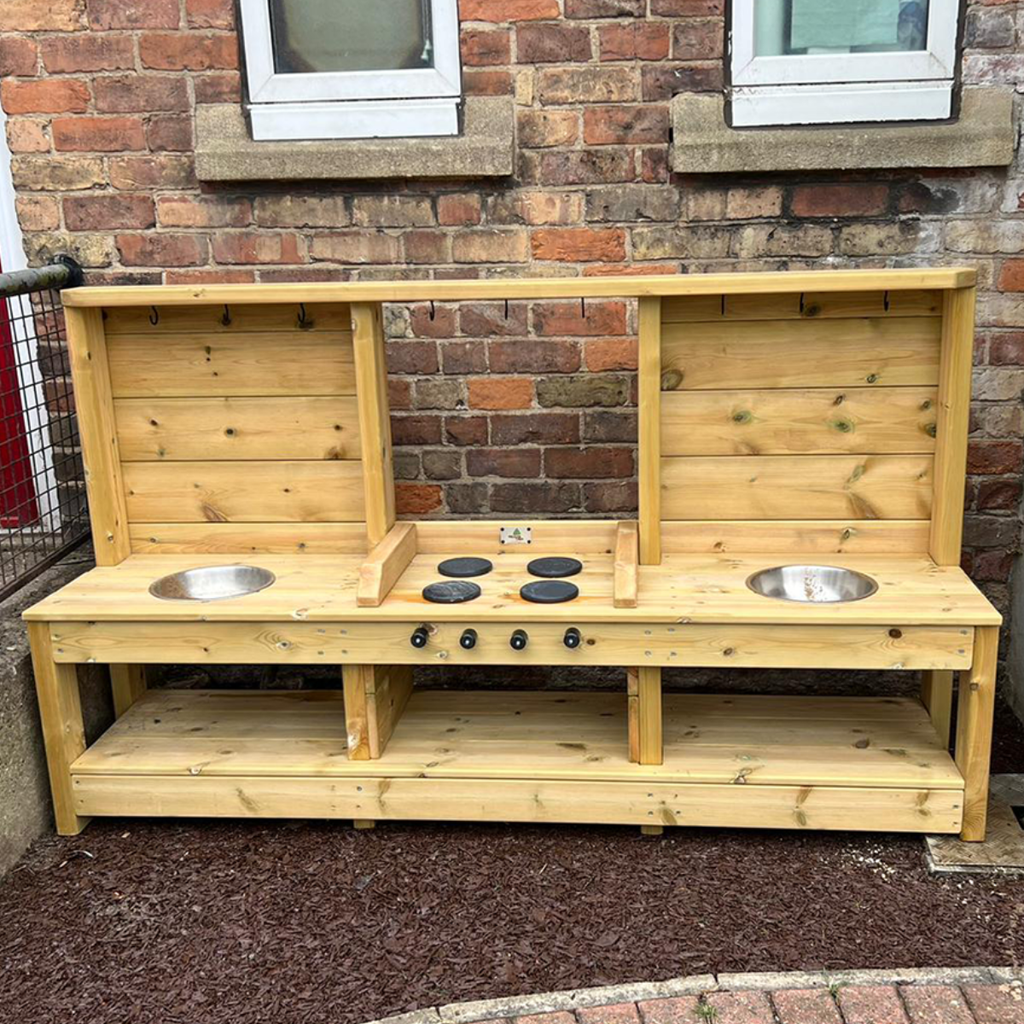 Imaginative Outdoor Mud Kitchen | Educational Equipment Supplies