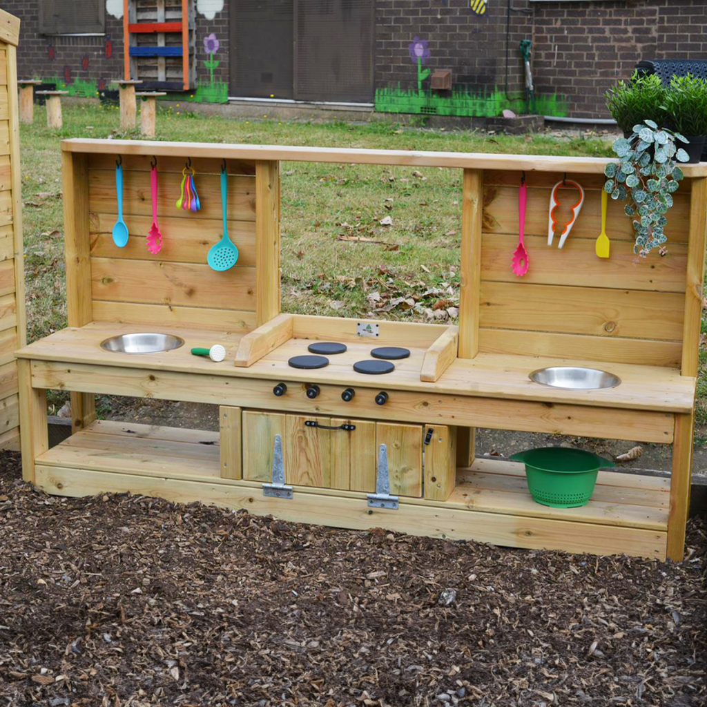 Imaginative Outdoor Mud Kitchen | Educational Equipment Supplies