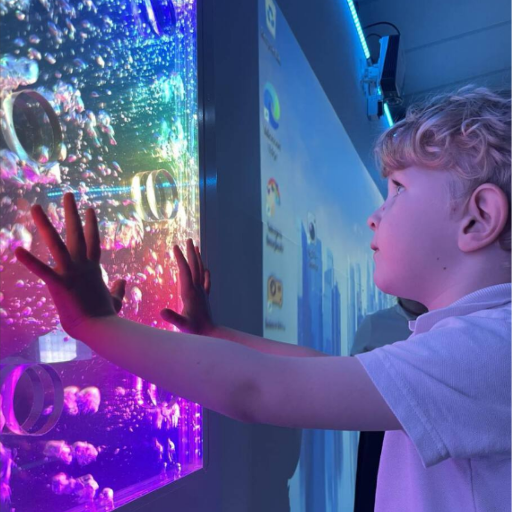 Interactive Sensory Bubble-lusion Panel + Button Controller - H900 x ...