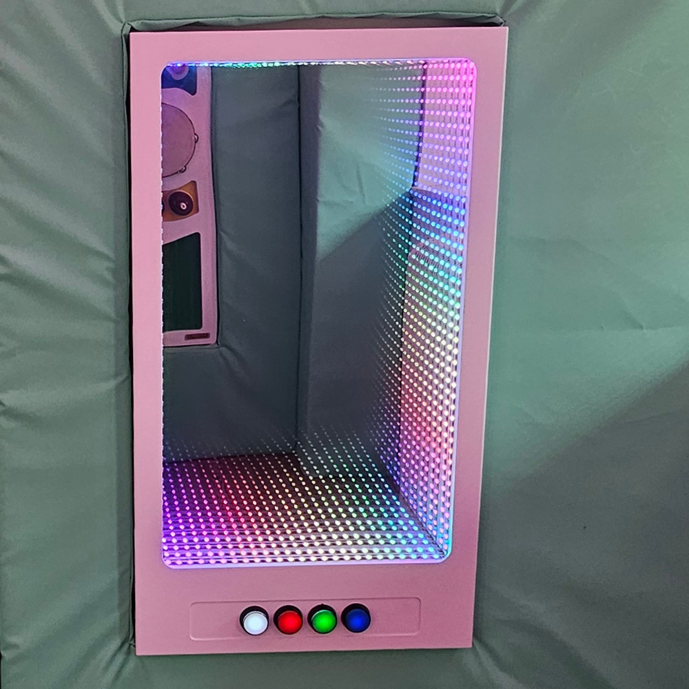 Interactive Sensory Infinity-Glow Tunnel Panel + Button Controller ...