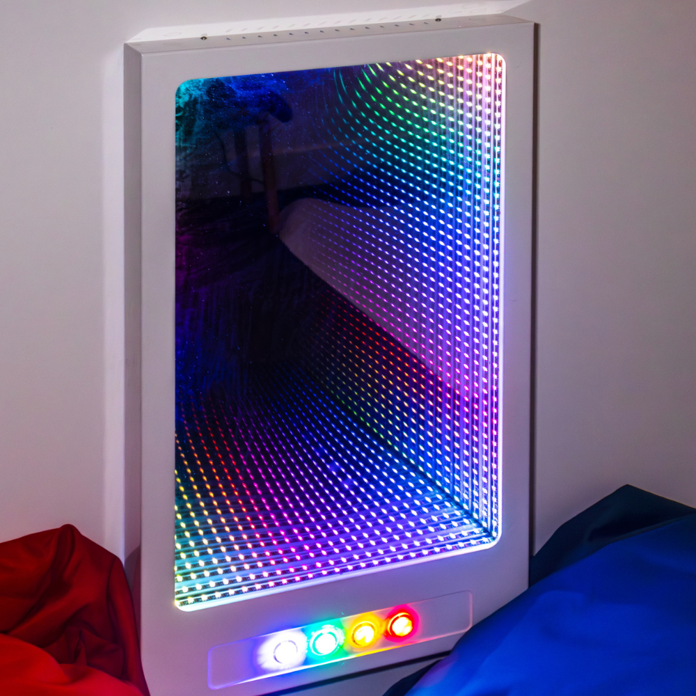 Interactive Sensory Infinity-Glow Mirror Tunnel Panel - H900 x W500mm ...