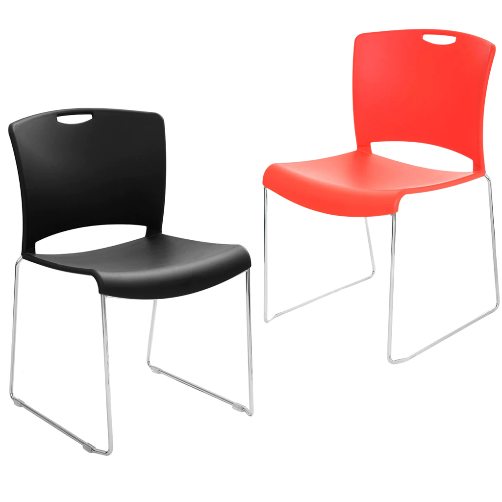 Jasper Stacking Chair Bundle - 40 Chairs & Trolley | Educational ...