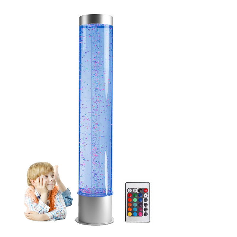 Jumbo Sensory Bubble Tube Extra Wide + Floating Balls + Remote H150cm ...