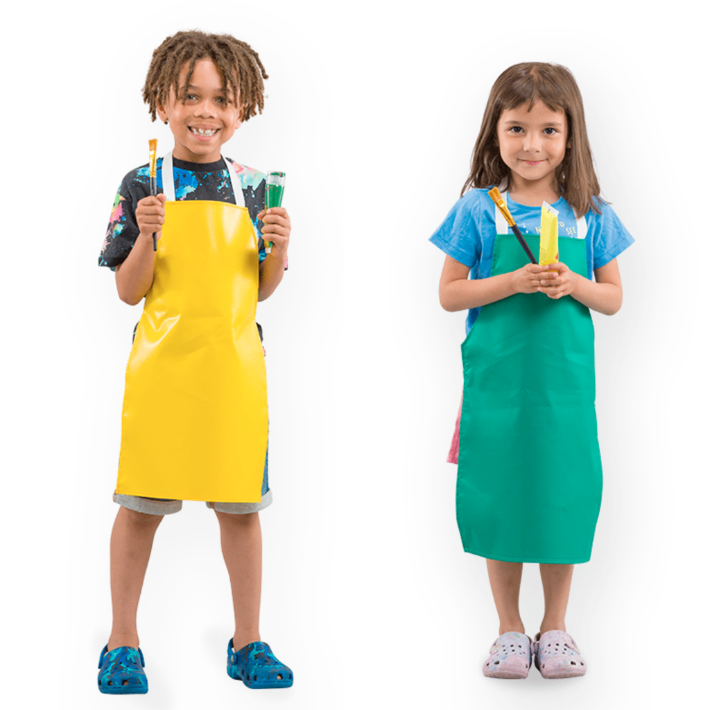 Kids Messy Aprons - Ages 3-7 years | Educational Equipment Supplies